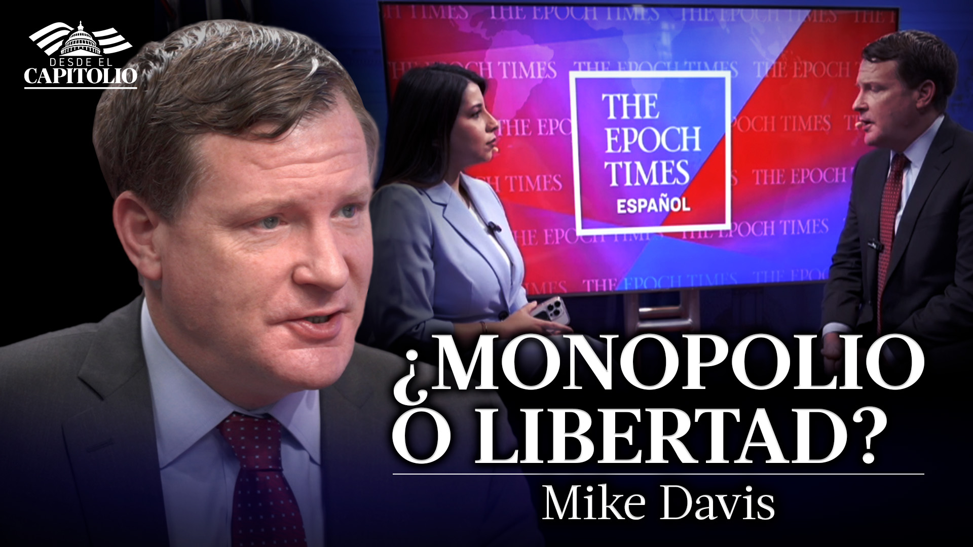 Mike Davis dice cómo combatir la censura de las Big Tech - Epoch TV