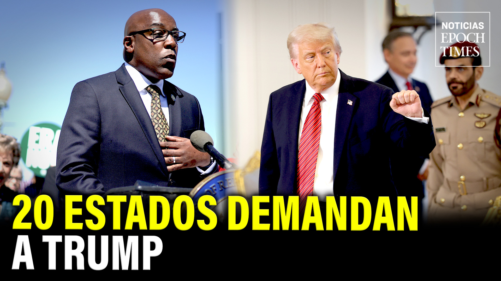 20 estados demandan a Trump - Epoch TV